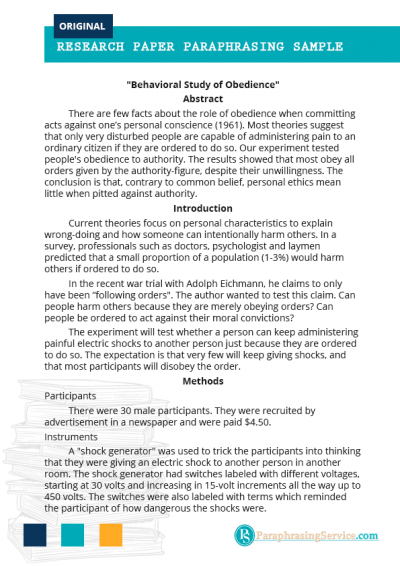 Best-Ever Paraphrase Example & Effective Rewriting Techniques