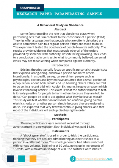 Best-Ever Paraphrase Example & Effective Rewriting Techniques